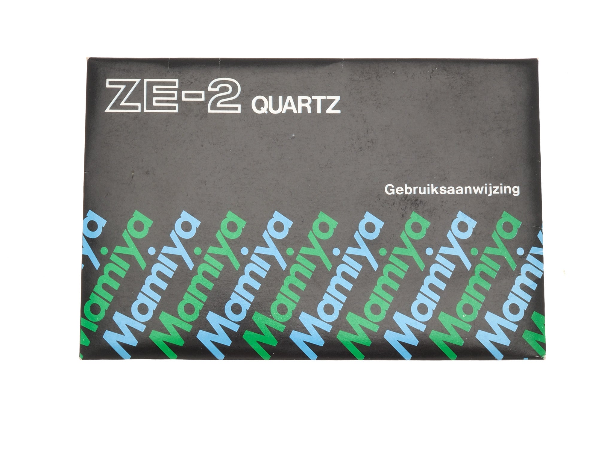 Mamiya ZE-2 Quartz Instructions - Accessory – Kamerastore