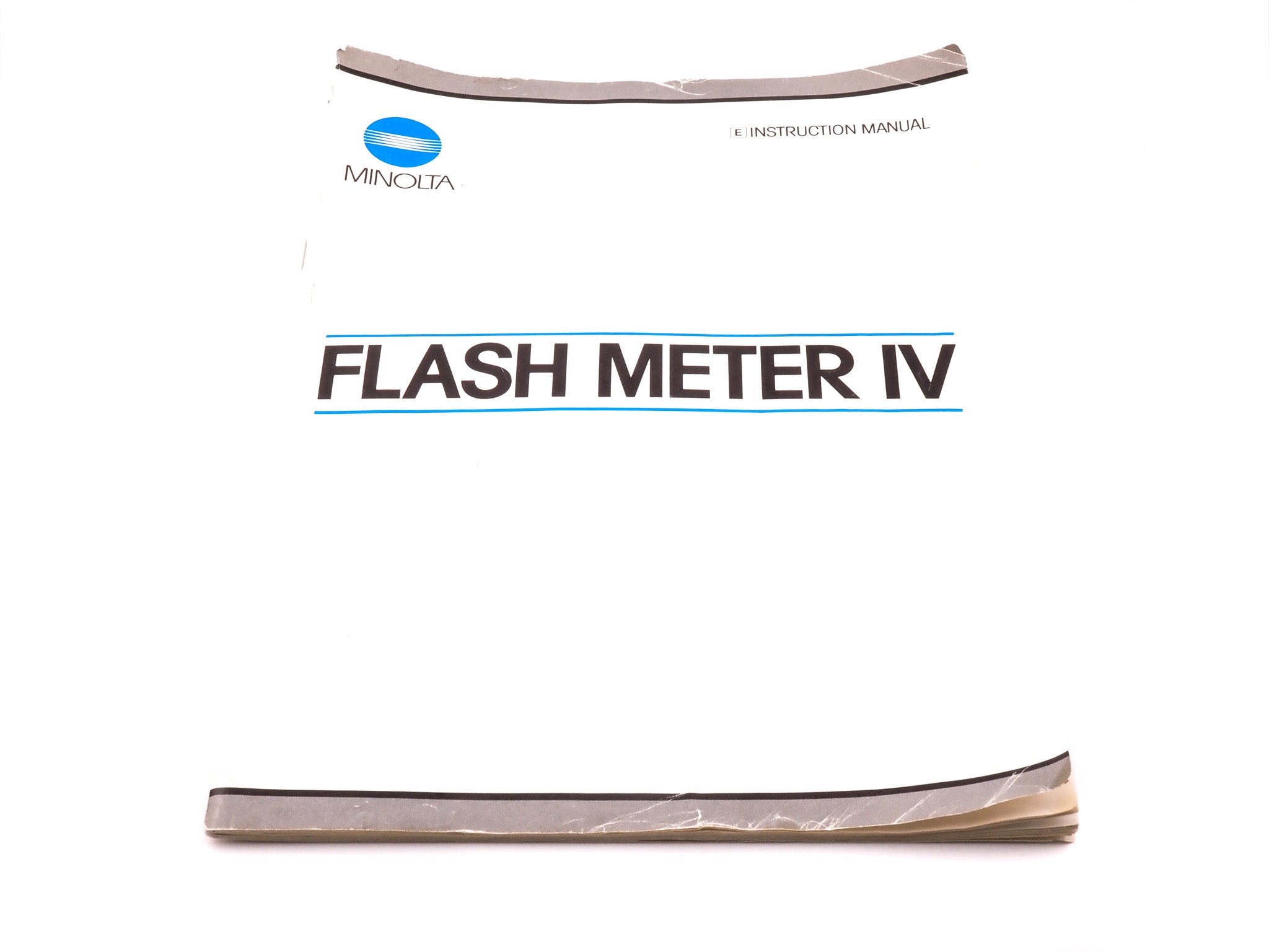 Minolta Flash Meter IV Instructions - Accessory – Kamerastore