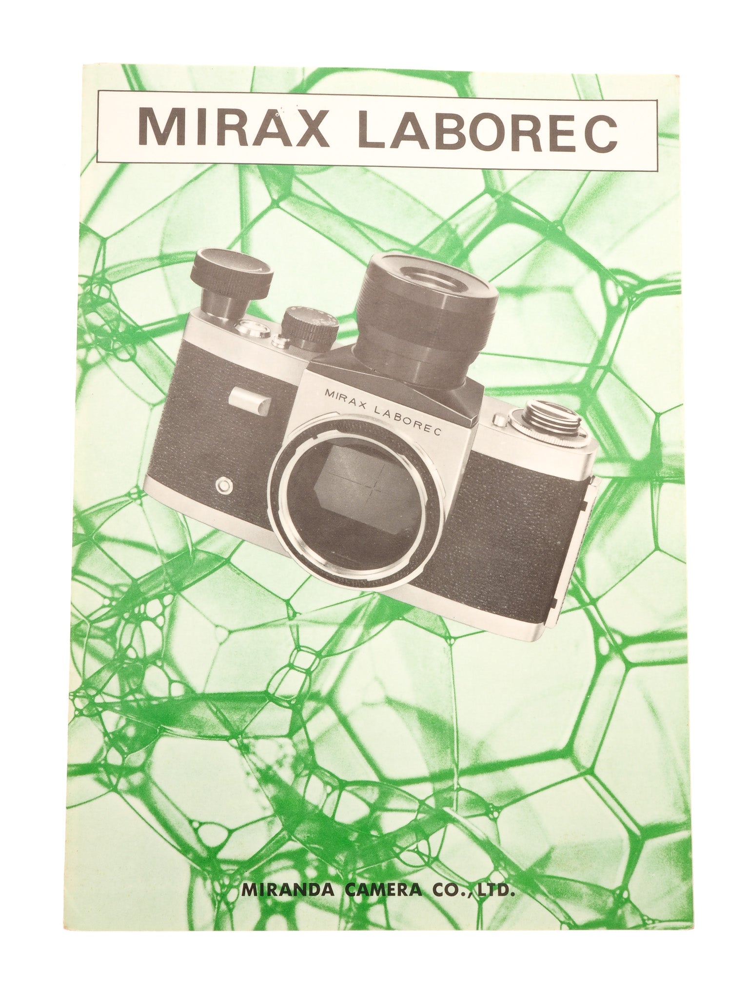 Miranda Mirax Laborec Instructions - Accessory – Kamerastore