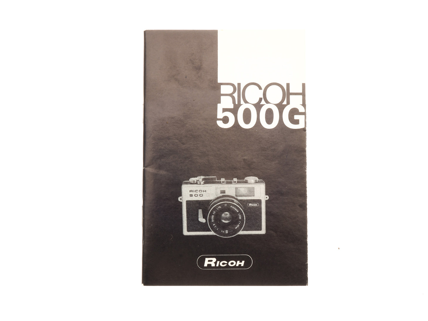 Ricoh 500G Instructions - Accessory – Kamerastore